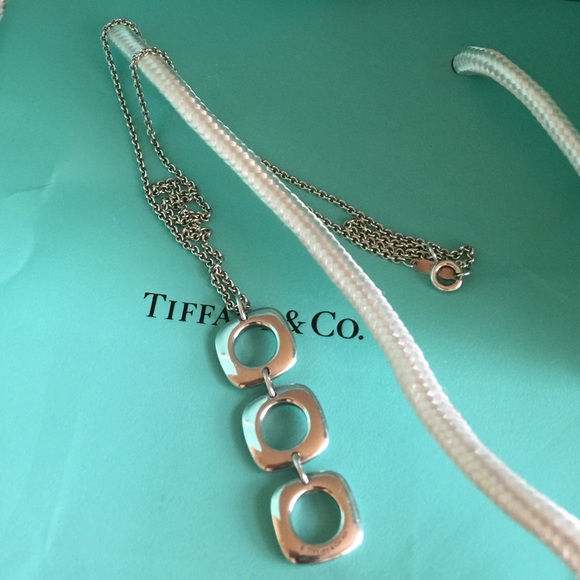 Tiffany & Co. | Jewelry | Tiffany Co Link Sterling Silver Link Necklace ...
